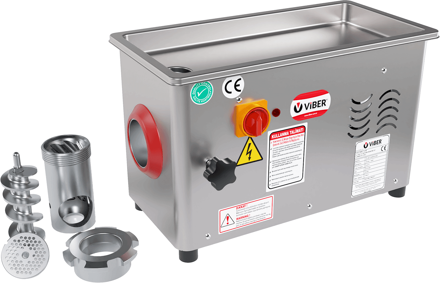 Et Kıyma Makinesi 12 No — Viber HD Endüstriyel Mutfak Ekipmanları ...